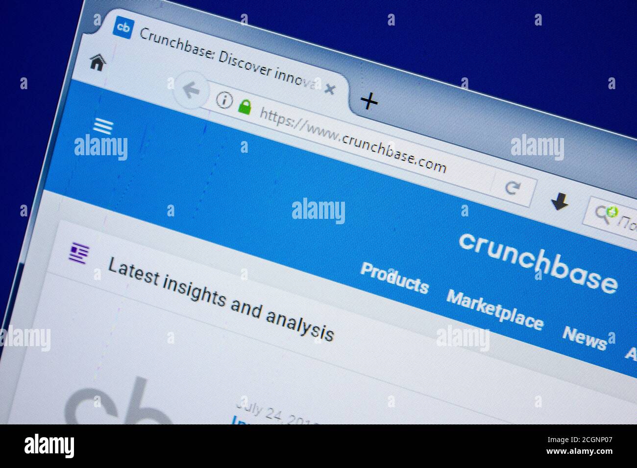 Crunchbase symbol -Fotos und -Bildmaterial in hoher Auflösung – Alamy