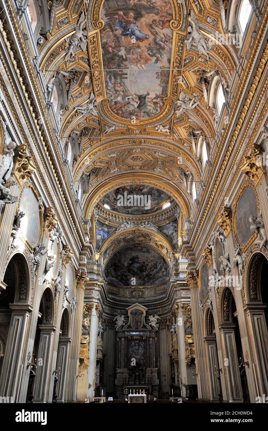 italien, rom, Kirche santa maria in vallicella (chiesa nuova) Innenraum ...