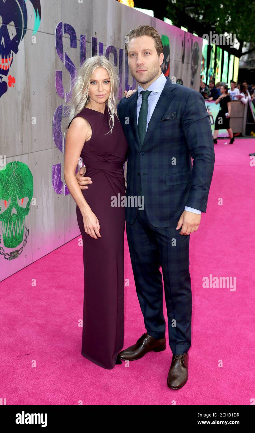 MECKI Dent und Jai Courtney kommen zur Europa-Premiere der Suicide ...