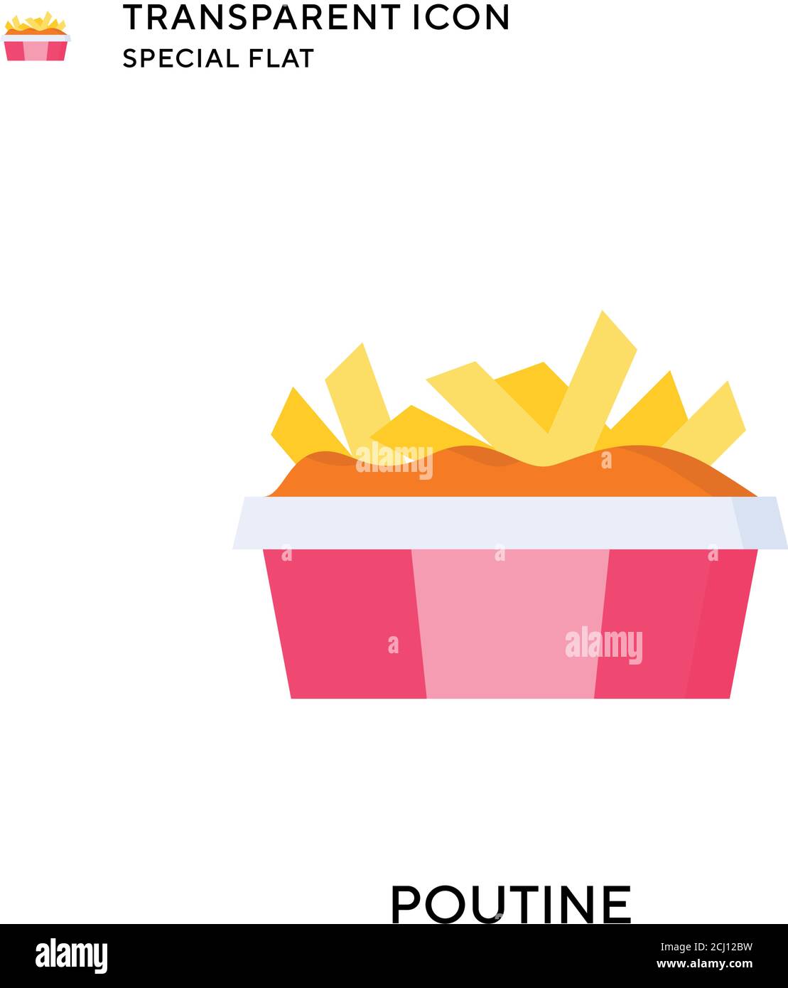 Poutine montreal Ausgeschnittene Stockfotos und -bilder - Alamy