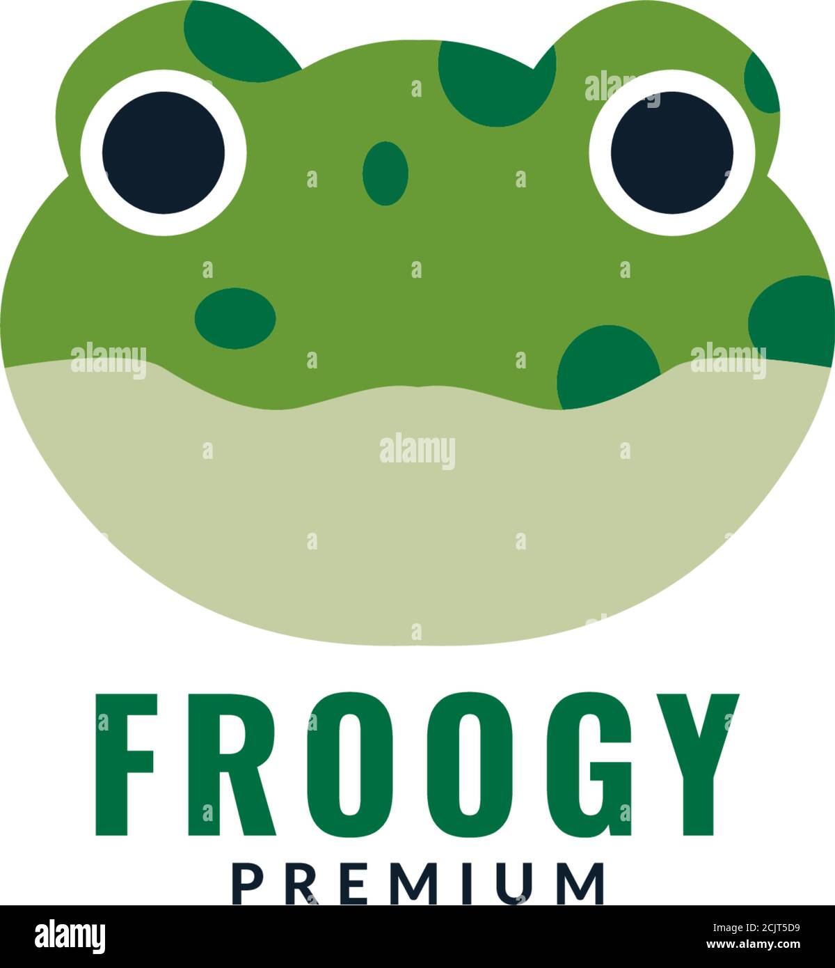 Frosch logo Stock-Vektorgrafiken kaufen - Alamy