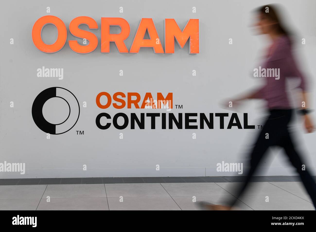 Das Logo Der Firma Osram Stockfotos und -bilder Kaufen - Alamy