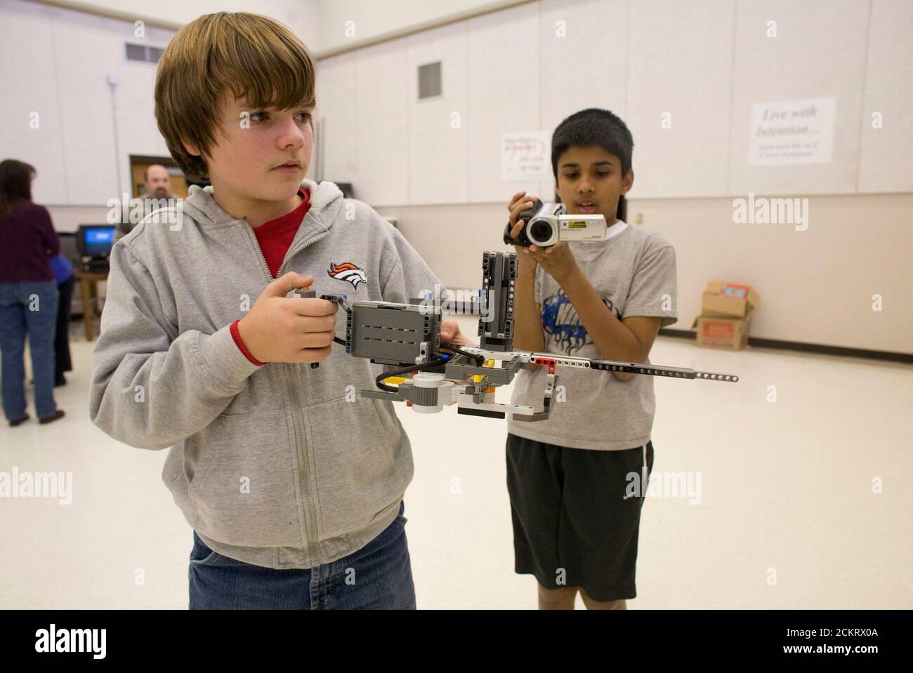 Austin, Texas, 5. Dezember 2008: Schüler der sechsten und siebten ...