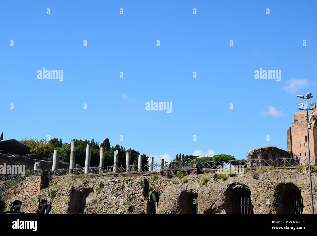 Via Sacre - Tempio di Venere e Roma und Basilica di Santa Francesca Romana im historischen ...