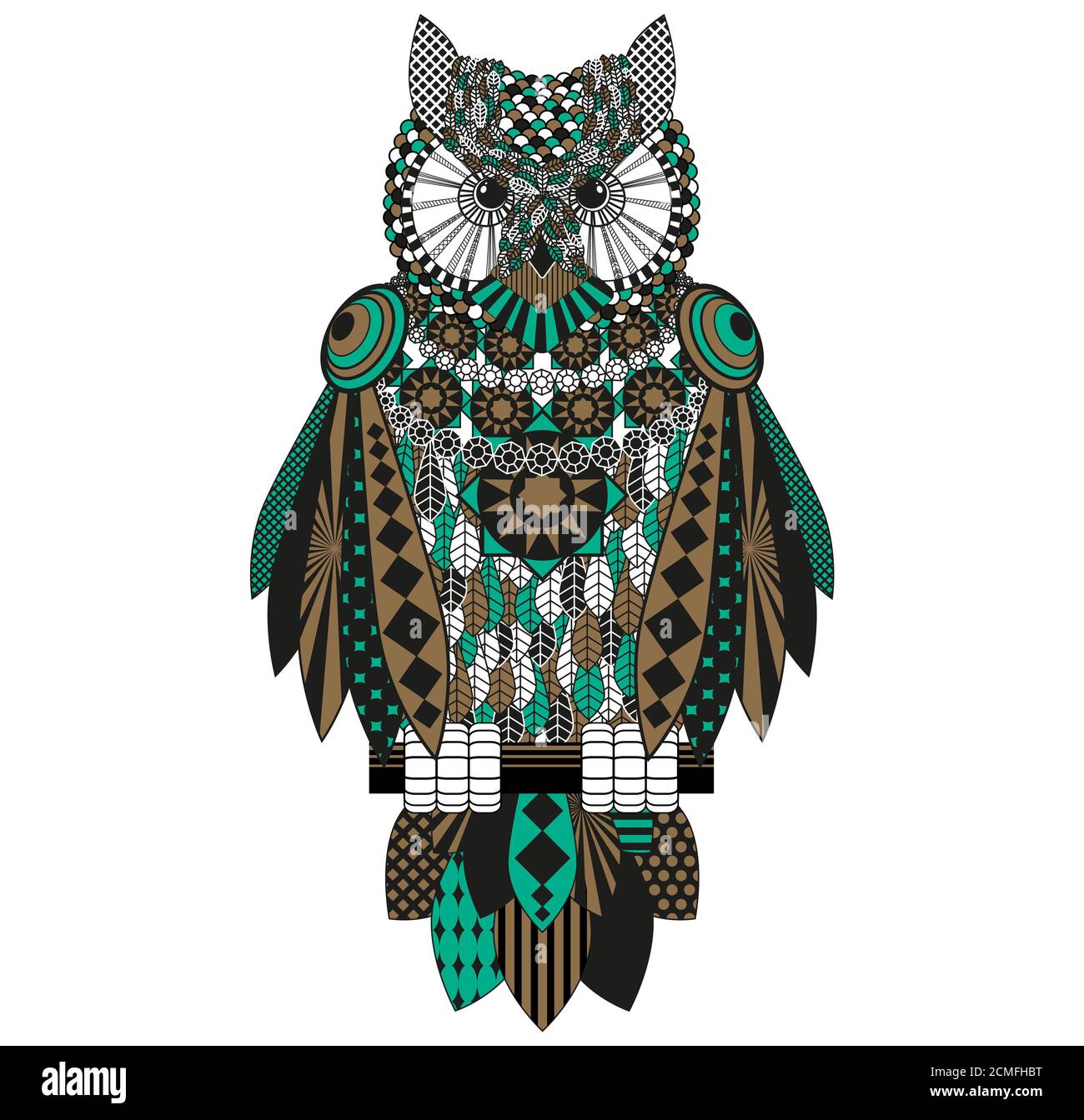 Bunte eule -Fotos und -Bildmaterial in hoher Auflösung – Alamy