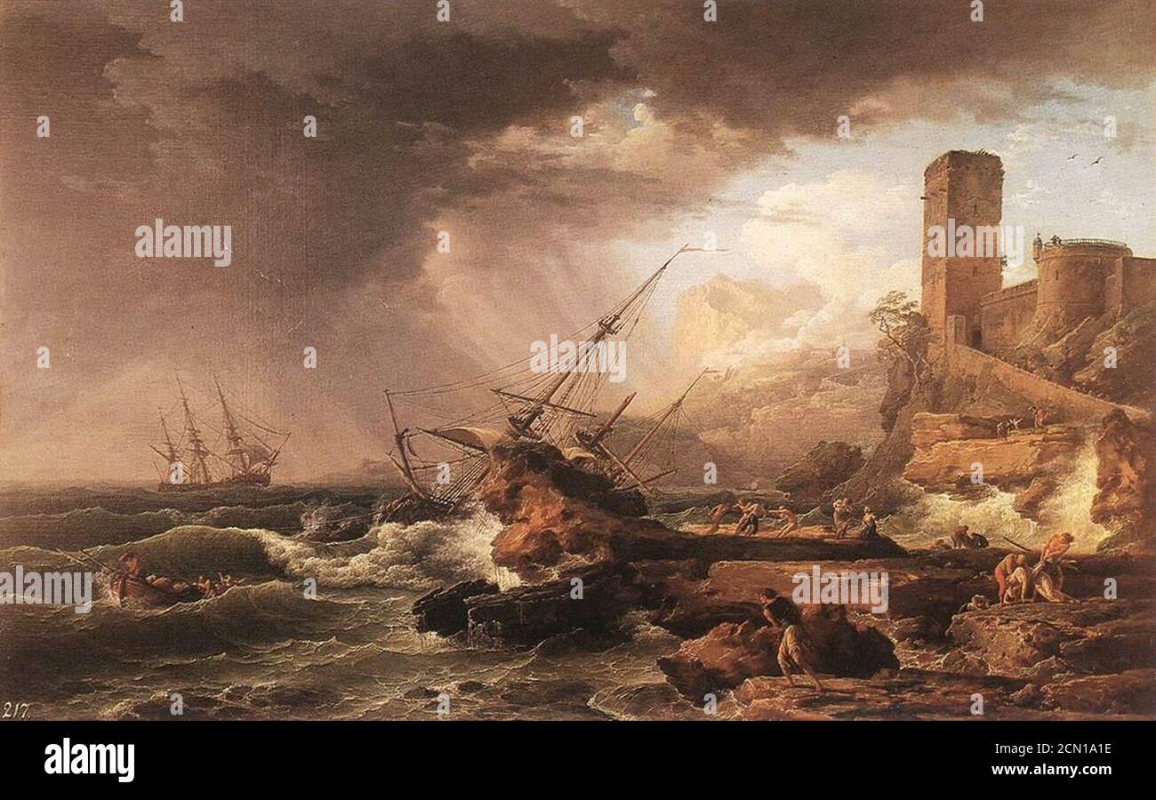 Joseph vernet der sturm -Fotos und -Bildmaterial in hoher Auflösung – Alamy