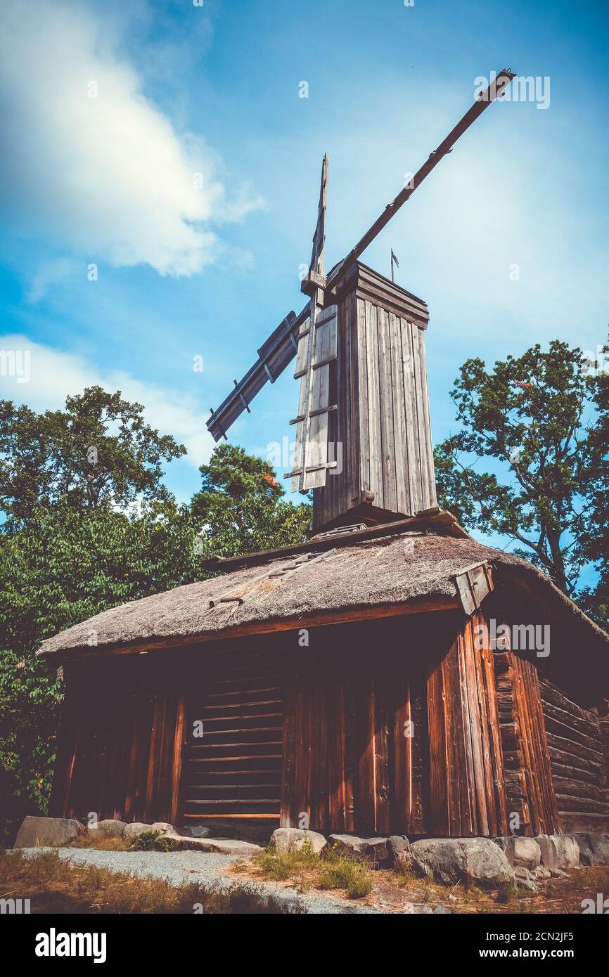 Traditionelle Windmühle Stockfotos und -bilder Kaufen - Alamy