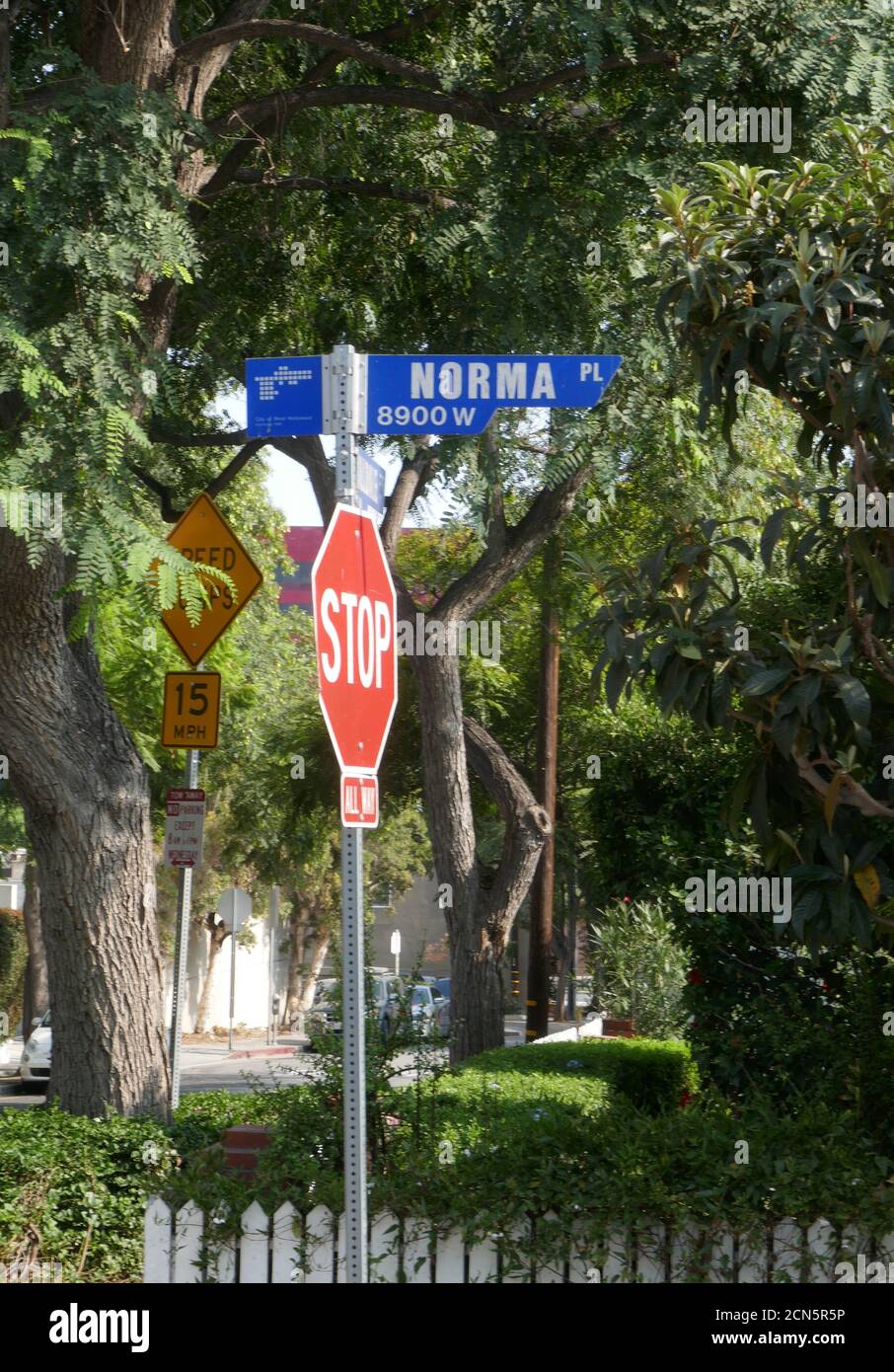 West Hollywood, Kalifornien, USA 17. September 2020 EINE allgemeine ...