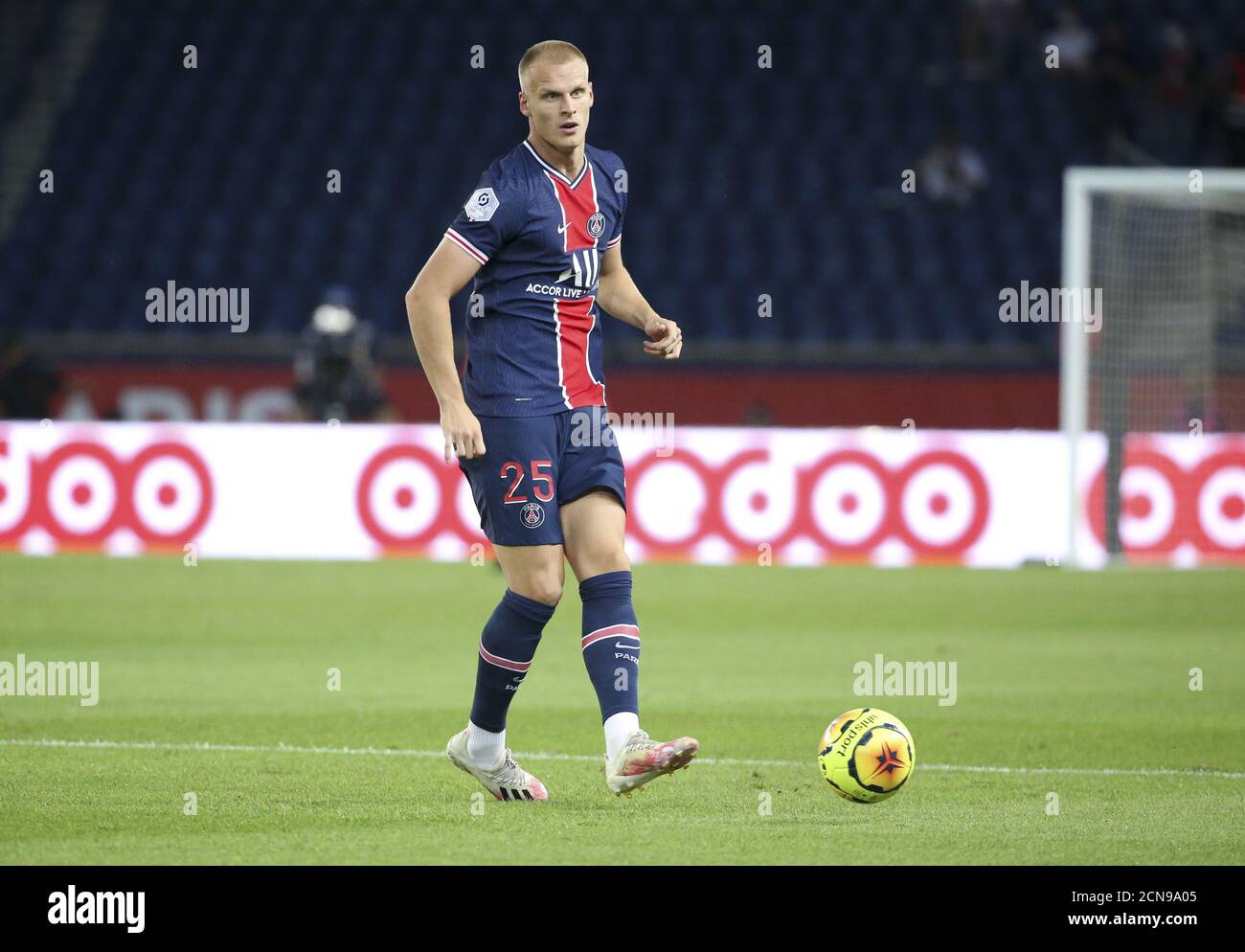 Mitchel Bakker von PSG während der französischen Meisterschaft Ligue 1 ...