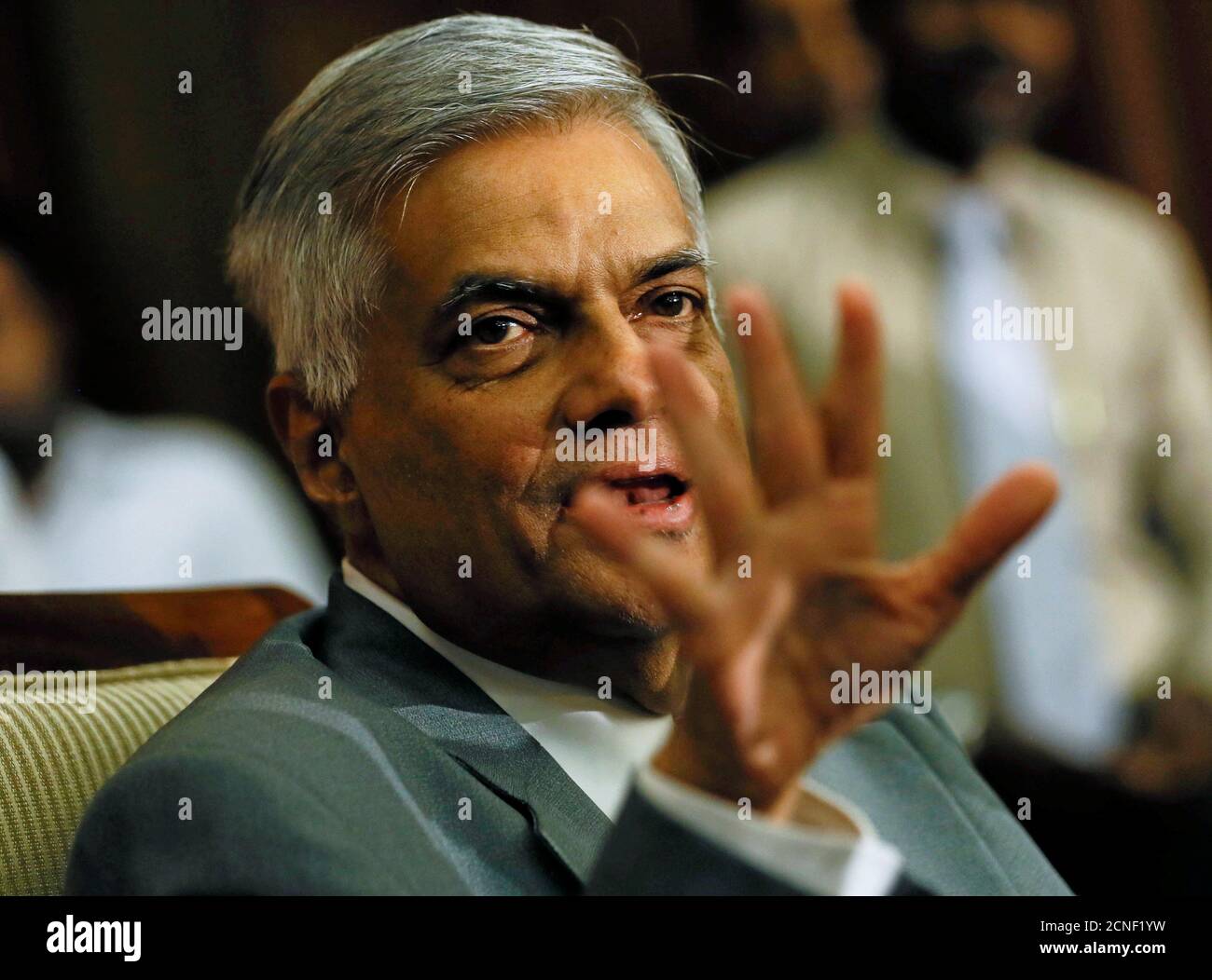 Ranil wickramasinghe colombo premierminister sri lanka politik -Fotos ...