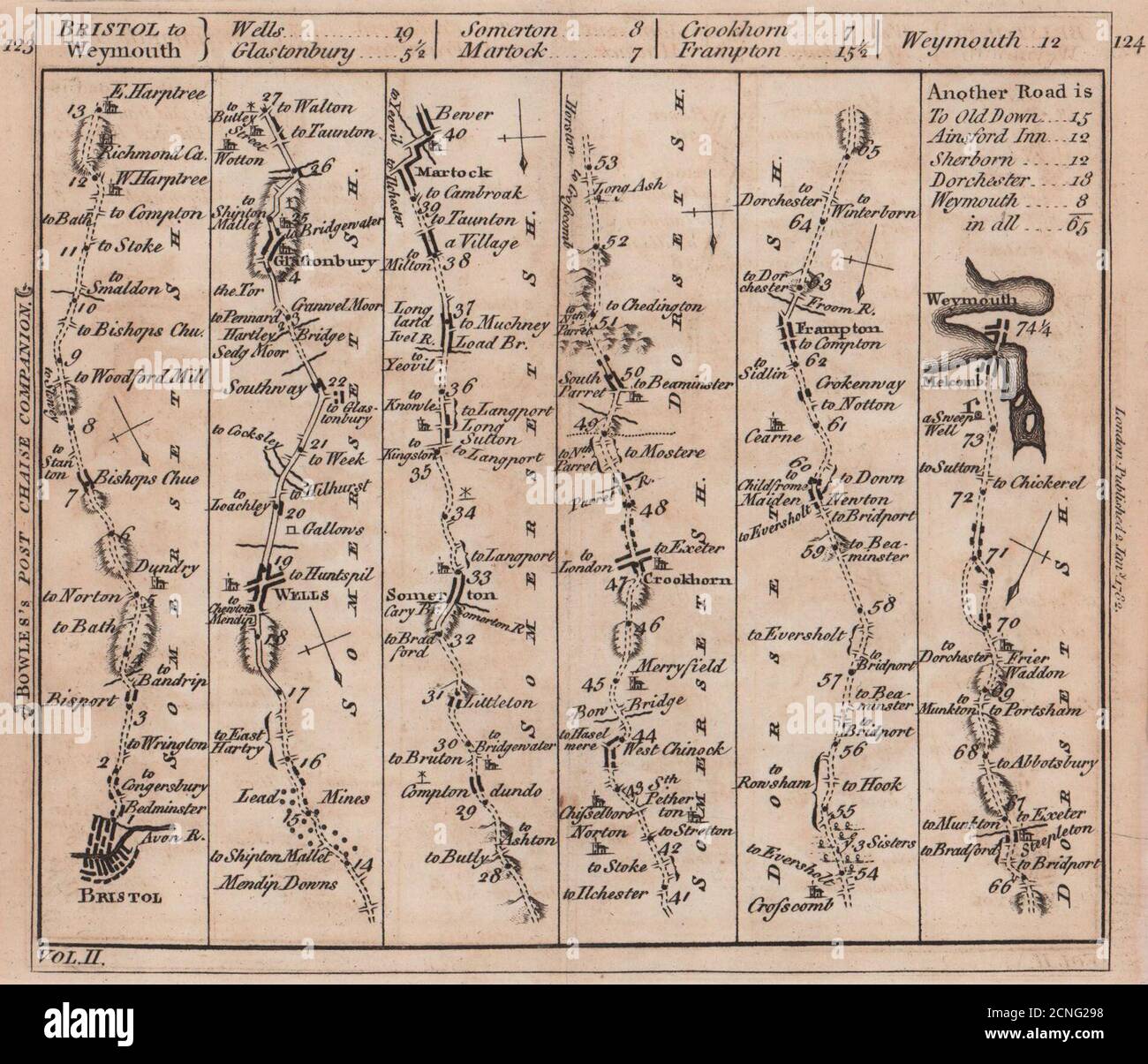 Crewkerne karte -Fotos und -Bildmaterial in hoher Auflösung – Alamy