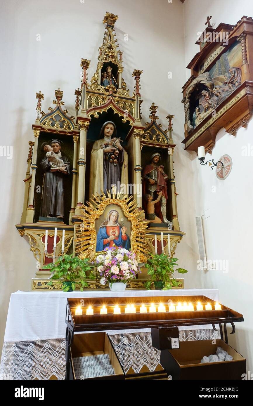 Innenraum Der Kirche Maria Himmelfahrt Stockfotos und -bilder Kaufen - Alamy