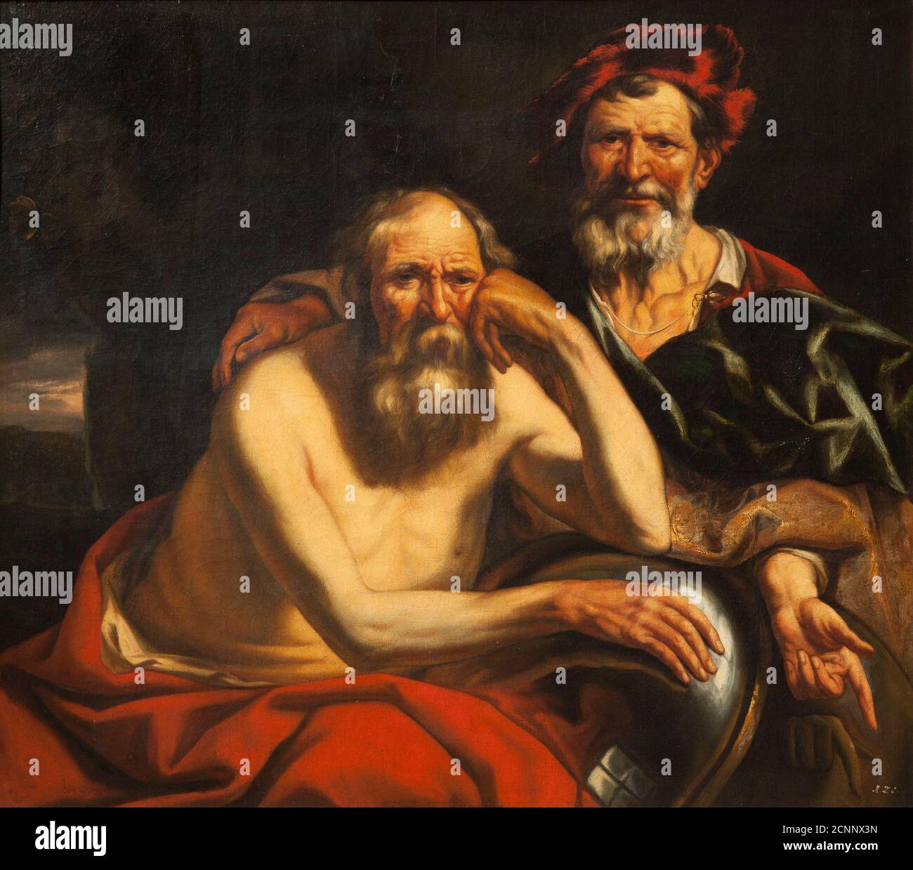 Heraklit und Demokrit. Gefunden in der Sammlung von Erasmushuis ...