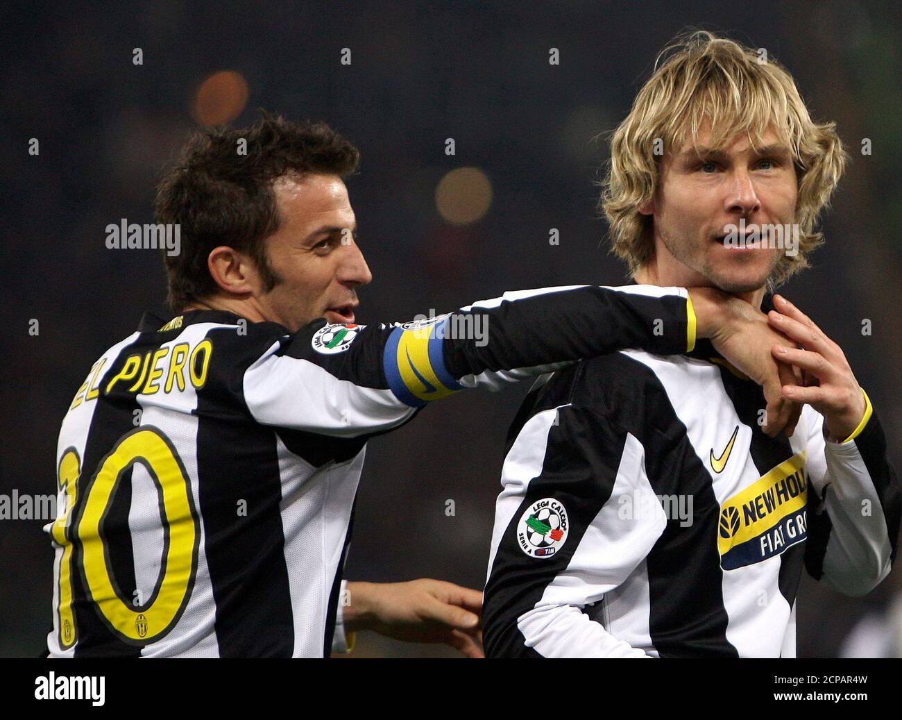 Alessandro del piero und pavel nedved -Fotos und -Bildmaterial in hoher Auflösung – Alamy