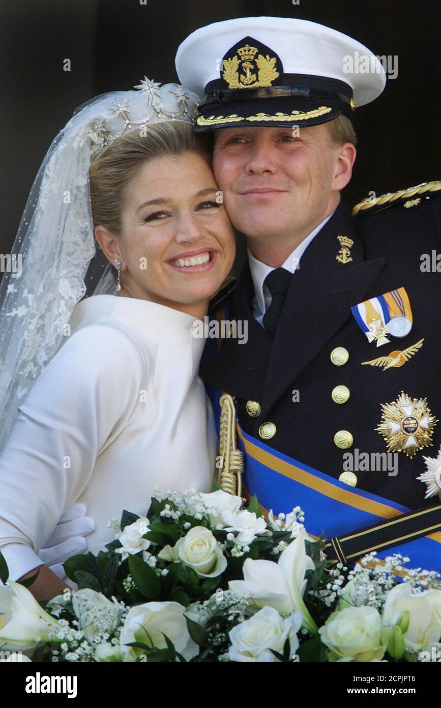Königin maxima hochzeit -Fotos und -Bildmaterial in hoher Auflösung – Alamy