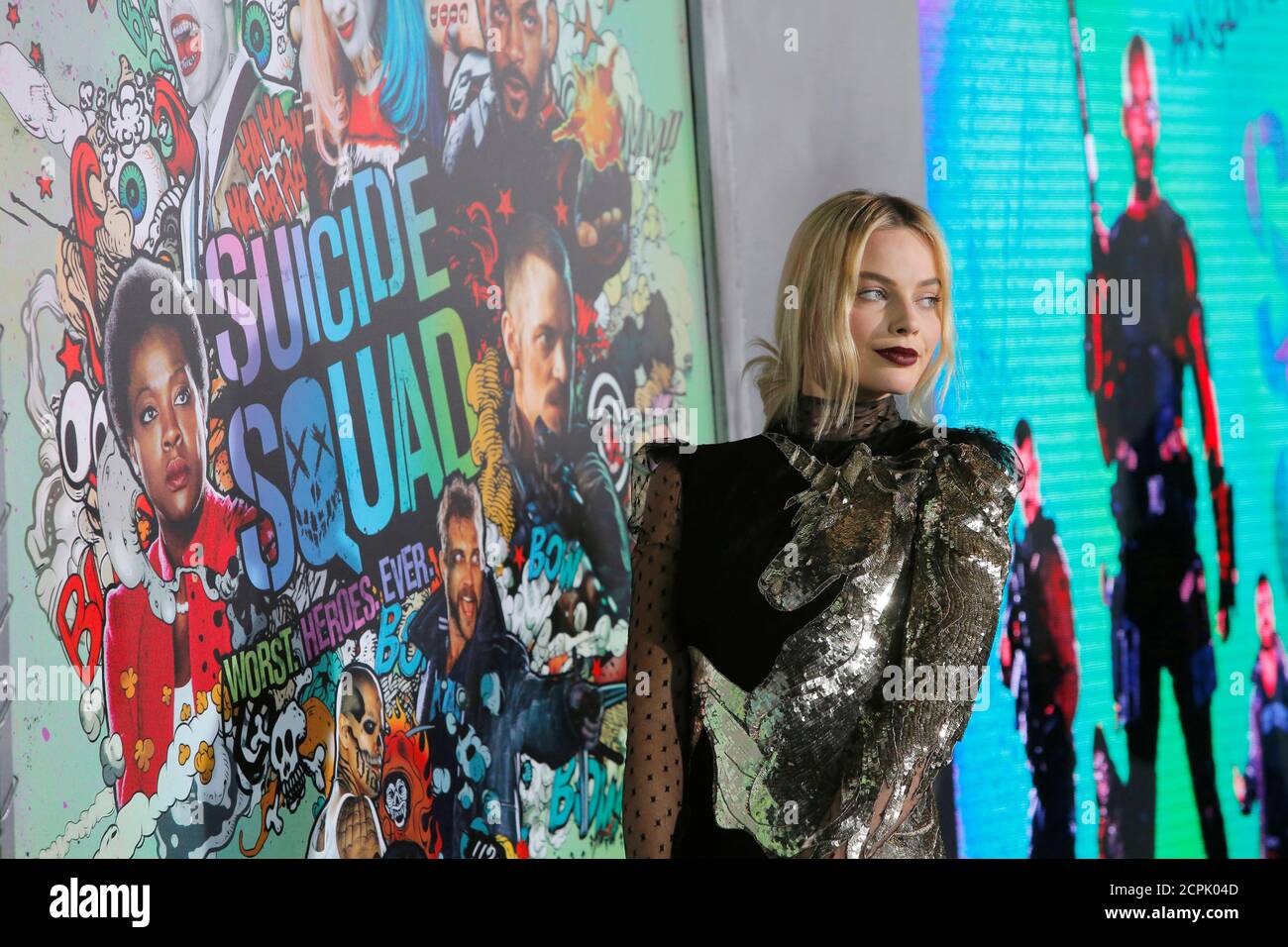 Schne Suicide Squad Schauspielerin Ebenbild