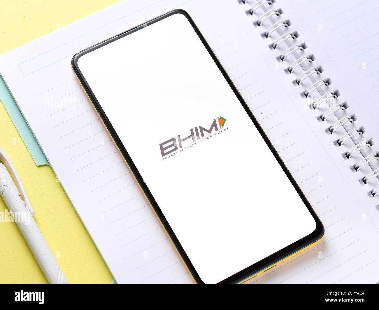 Bhim upi logo -Fotos und -Bildmaterial in hoher Auflösung – Alamy