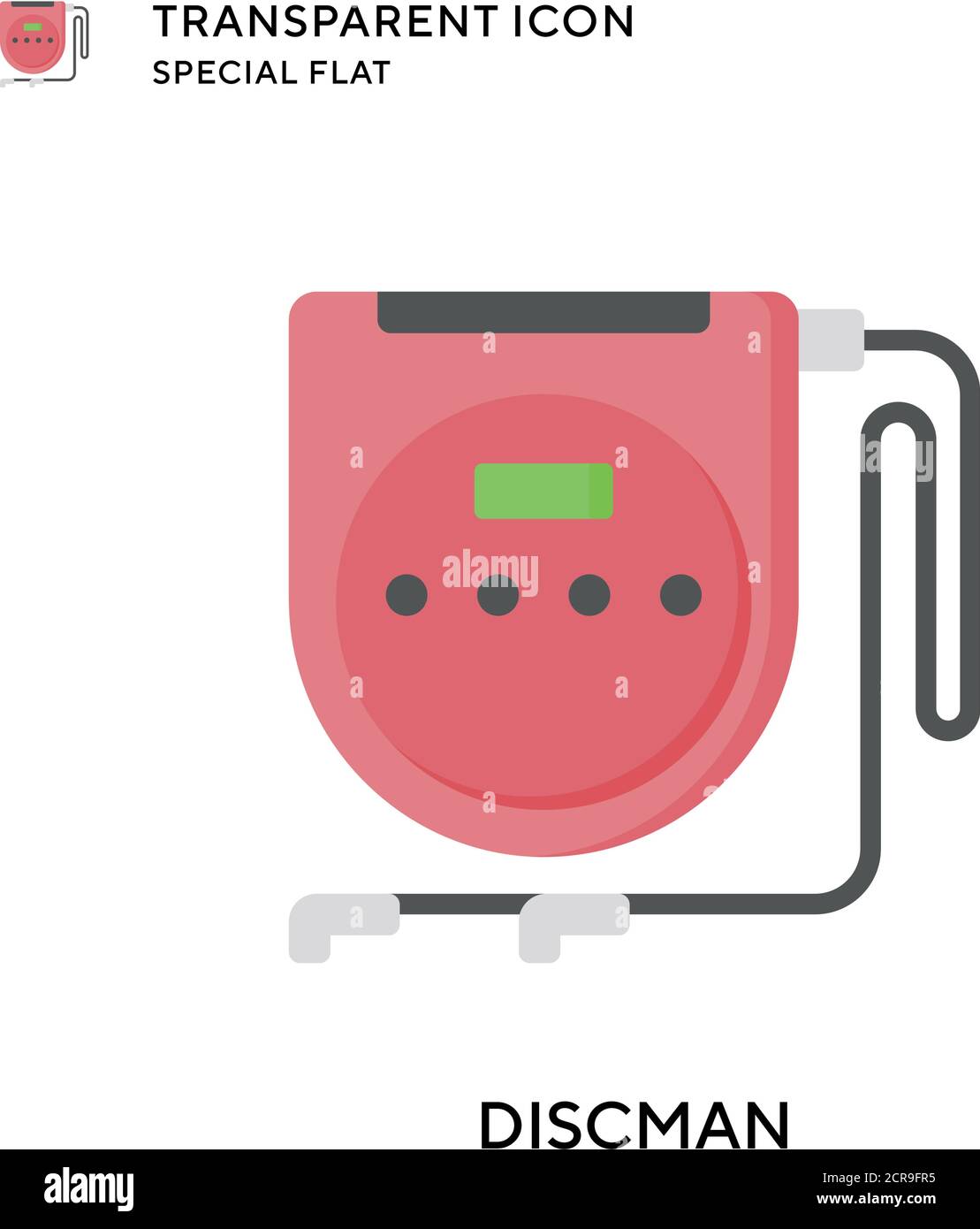 Discman cd player Stock-Vektorgrafiken kaufen - Alamy