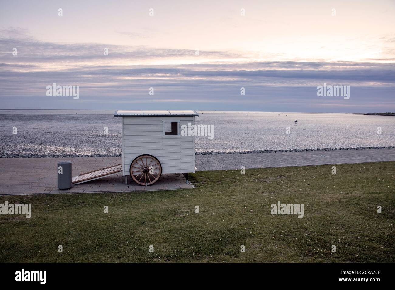 Strandwagen, Badewagen, Strand, Nordsee, Büsum Stockfotografie - Alamy