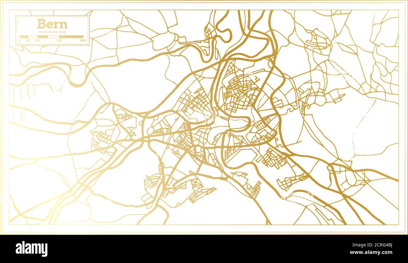 Bern stadtplan Stockfotos und -bilder Kaufen - Alamy