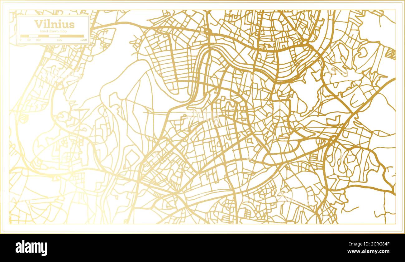 Vilnius mappa stradale -Fotos und -Bildmaterial in hoher Auflösung – Alamy