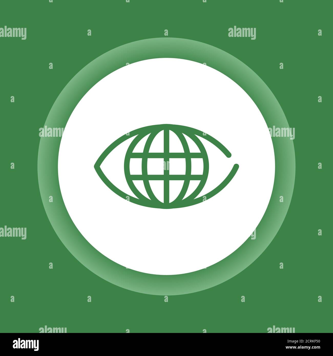 Farbsymbol für Klimapolitik. Soziale Verantwortung des Unternehmens ...