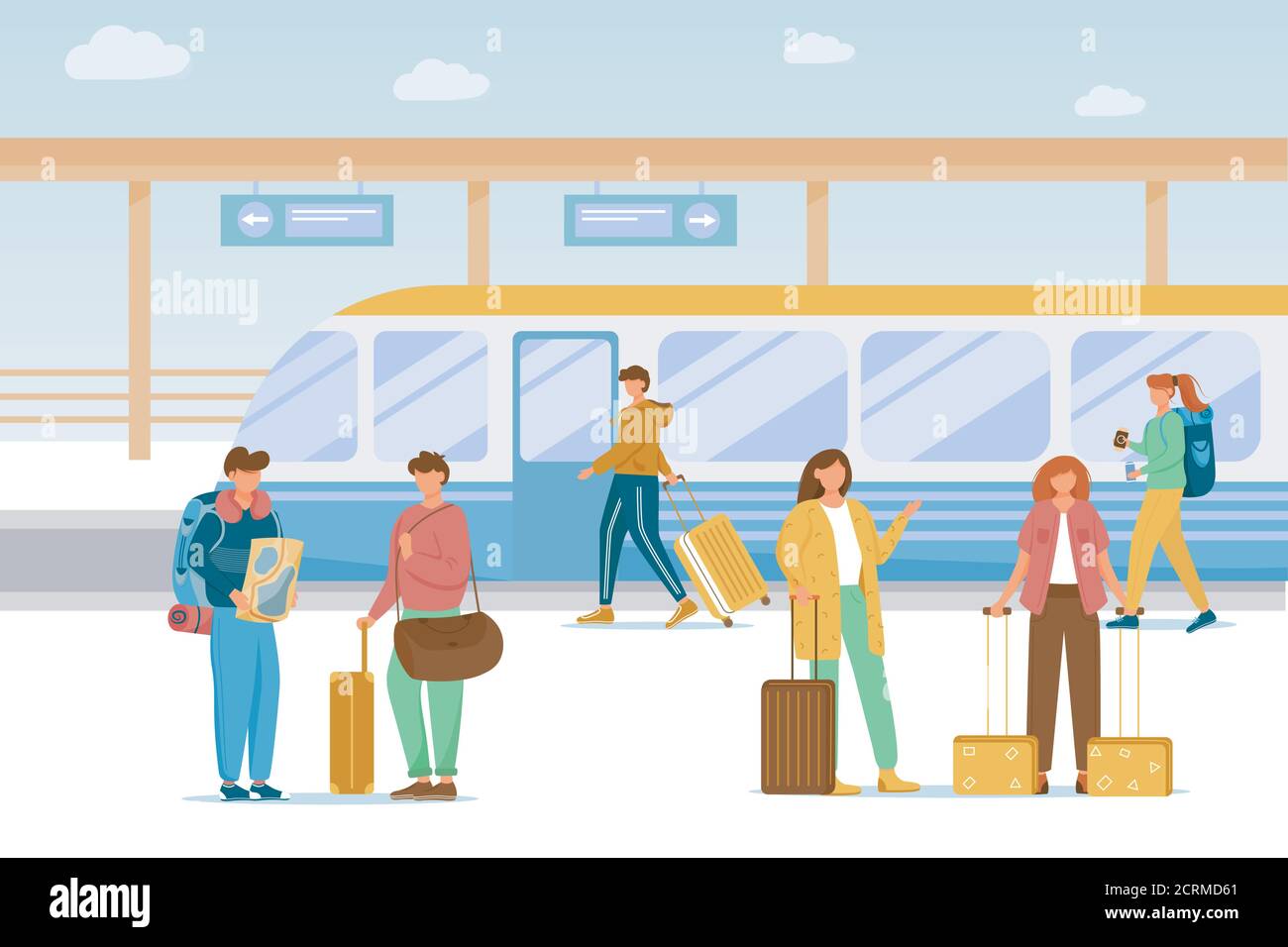 Comic Illustration Cartoon Railway Locomotive Stockfotos und -bilder ...