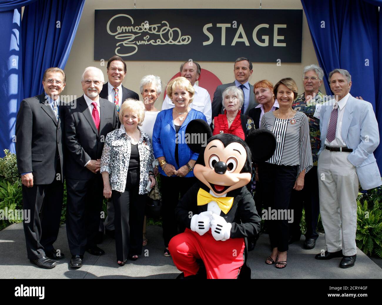 Ehemalige "Mickey Mouse Club" Mouseketeers (L-R) Cubby O'Brien, Tommy ...