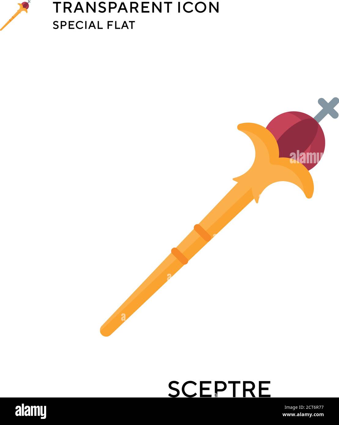 Medieval king sceptre Stock-Vektorgrafiken kaufen - Seite 2 - Alamy