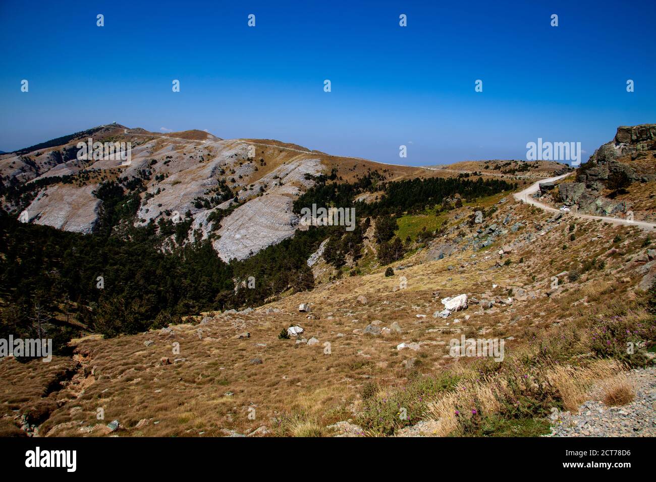 Landscape With Ida Mountains Stockfotos und -bilder Kaufen - Alamy