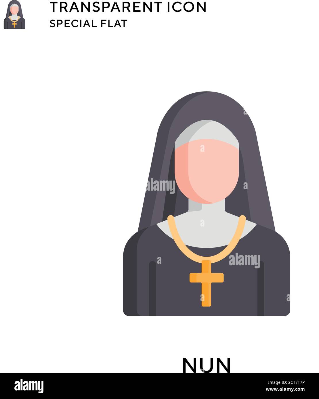 Kloster nonne Stock-Vektorgrafiken kaufen - Alamy