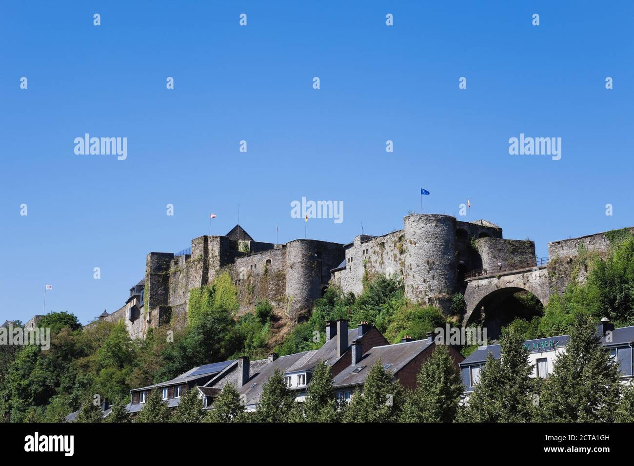 Belgium Ardennes Bouillon Bouillon Castle Stockfotos und -bilder Kaufen ...