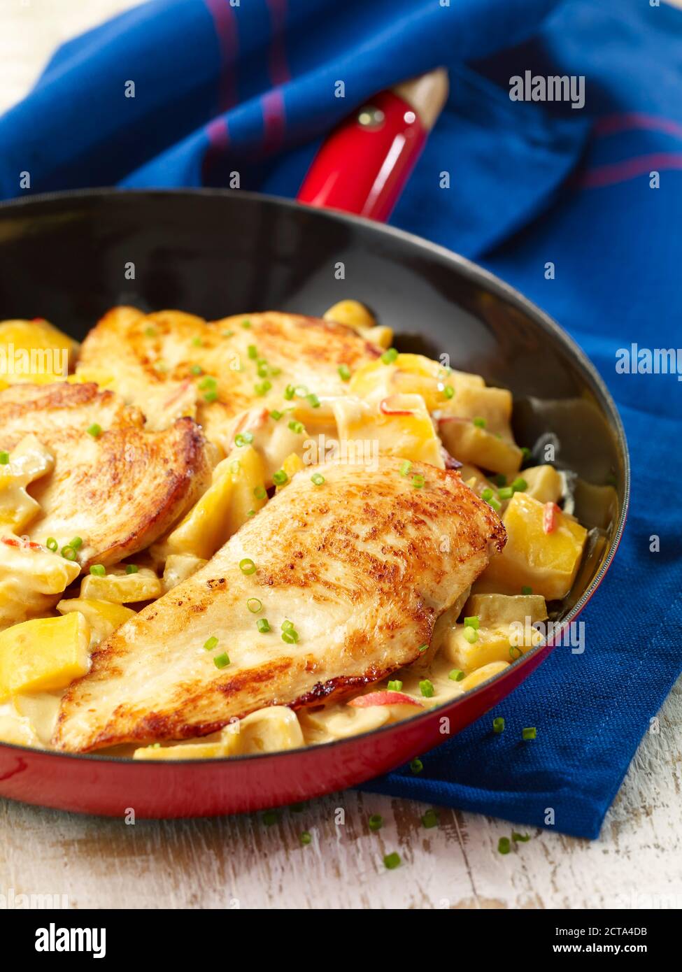 Chicken escalope -Fotos und -Bildmaterial in hoher Auflösung – Alamy