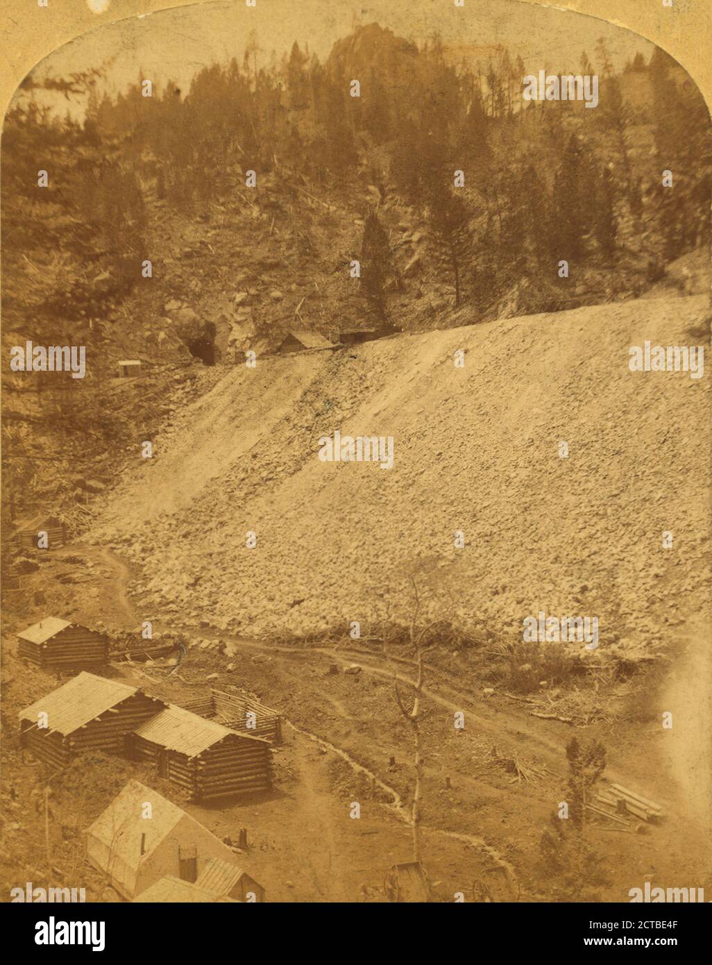 Mullen tunnel grade zeigt blockhaus -Fotos und -Bildmaterial in hoher ...