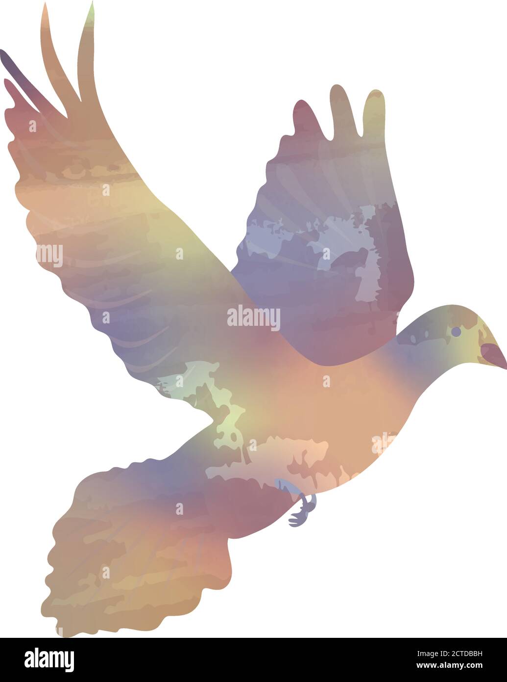 Drawing Holy Spirit Dove Symbol Stockfotos und -bilder Kaufen - Alamy