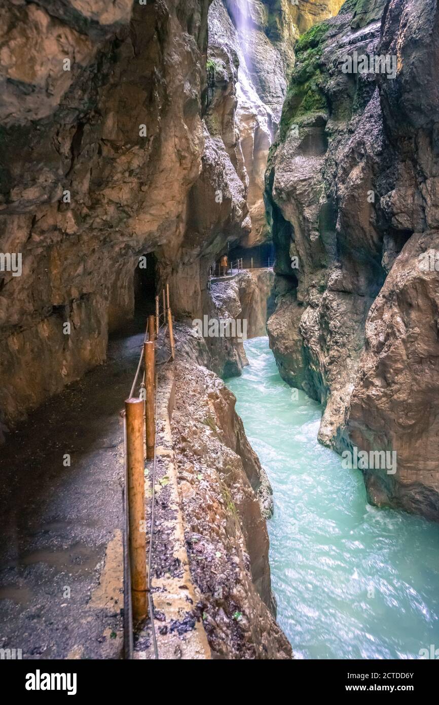 Wanderung durch die Partnachschlucht und die Partnach Alm In der Nähe ...
