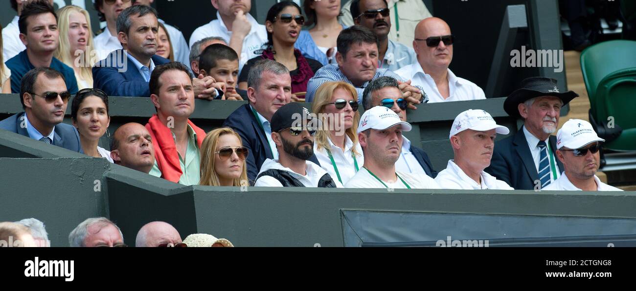 Novak djokovic box -Fotos und -Bildmaterial in hoher Auflösung – Alamy
