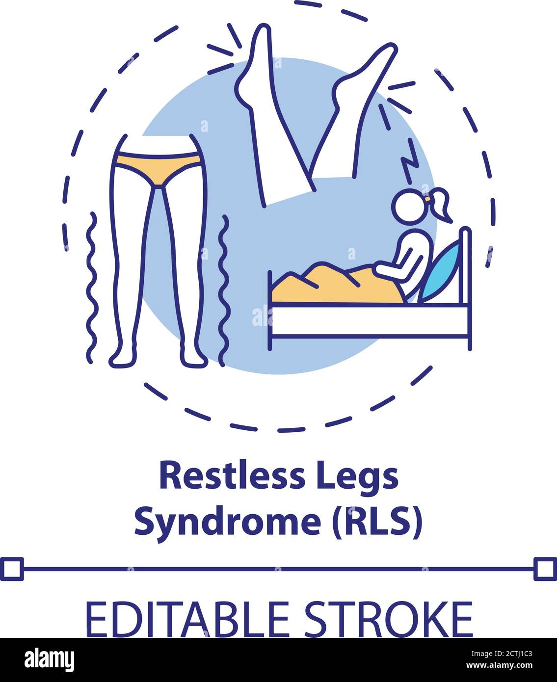 Restless legs syndrome -Fotos und -Bildmaterial in hoher Auflösung – Alamy