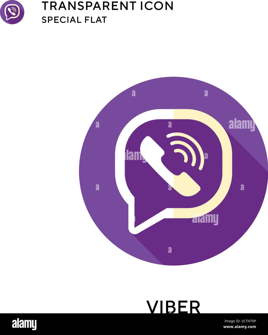 Viber logo Stock-Vektorgrafiken kaufen - Alamy