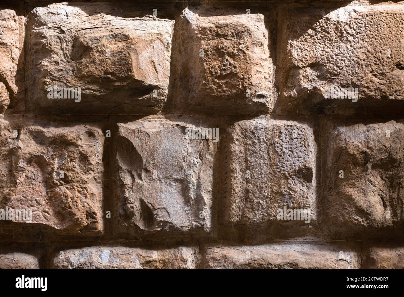 Alte Ziegelsteinmauer. Mauerwerk Wand aus Steinen Textur Hintergrund ...