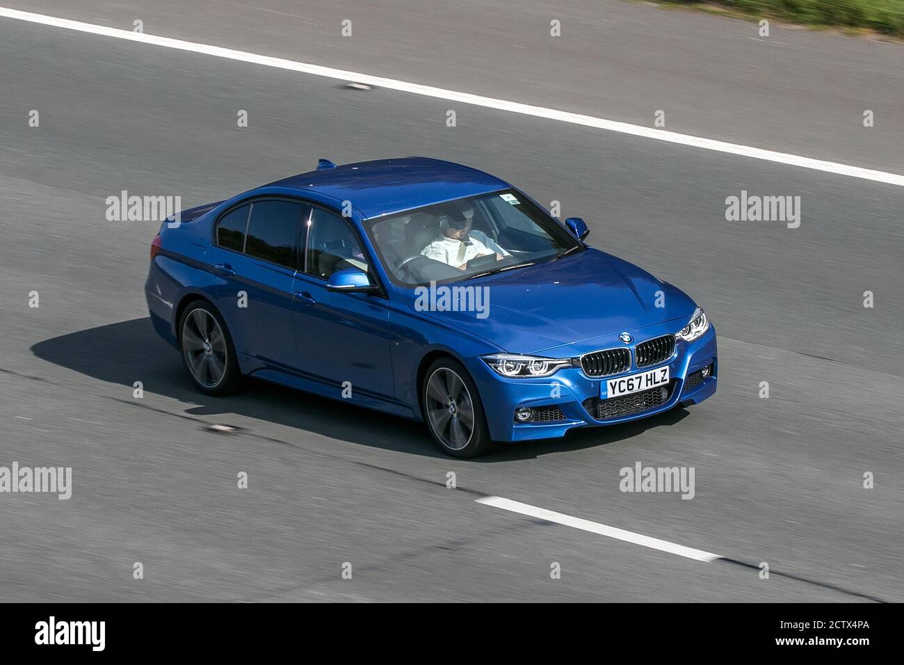 2017 BMW 335D xDrive M Sport Auto Blue Car Limousine Diesel Fahren auf ...