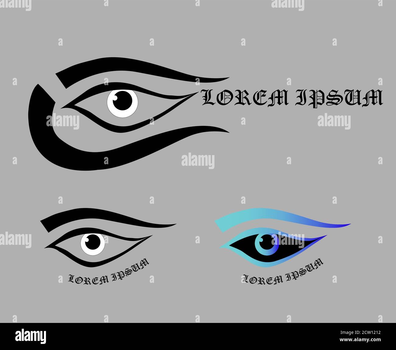 Augen logo -Fotos und -Bildmaterial in hoher Auflösung – Alamy