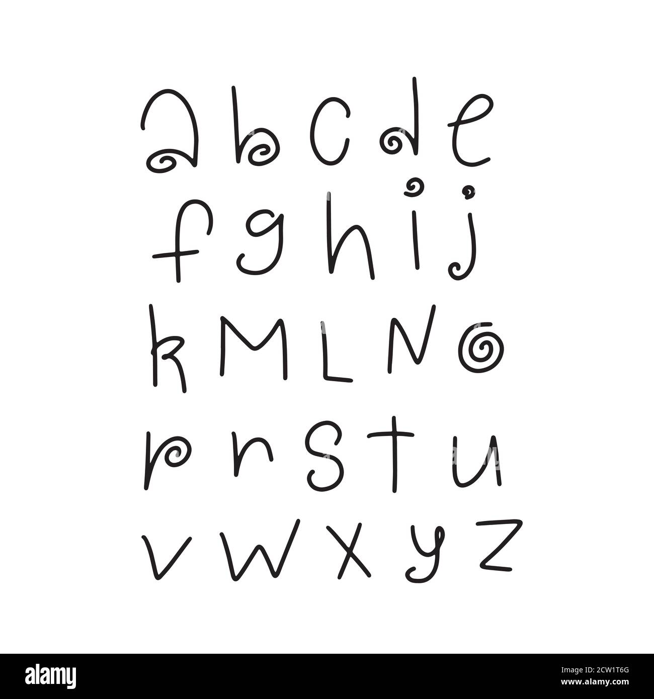 Graffiti font alphabet Stock-Vektorgrafiken kaufen - Alamy