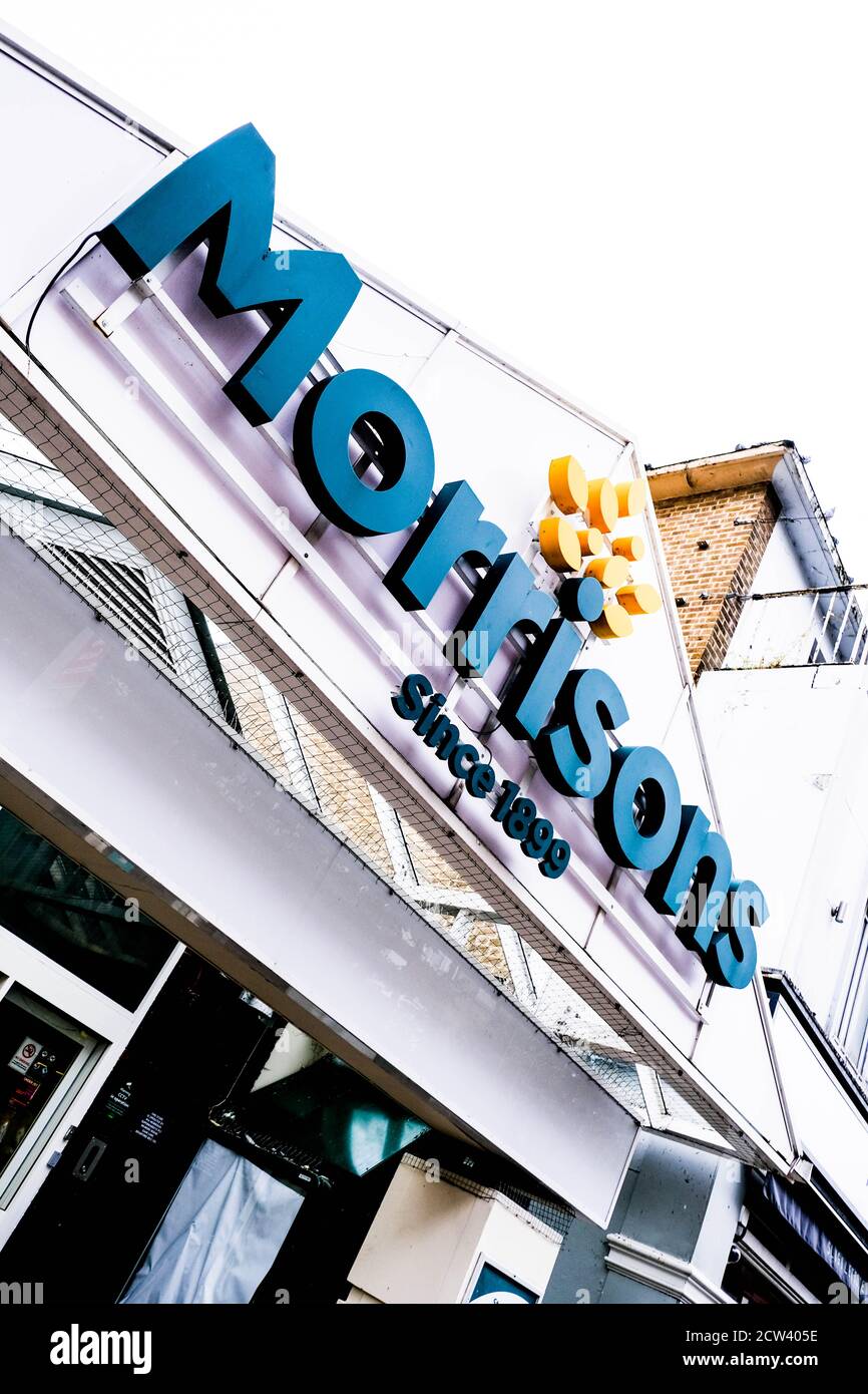 Nouveau logo morrisons -Fotos und -Bildmaterial in hoher Auflösung – Alamy