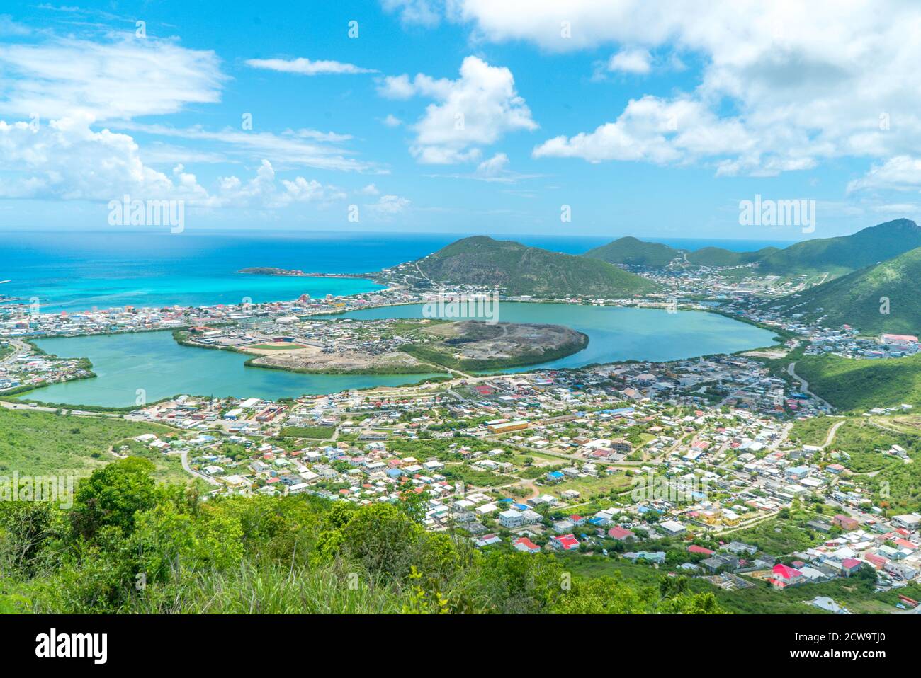 St Maarten Skyline Stockfotos und -bilder Kaufen - Alamy