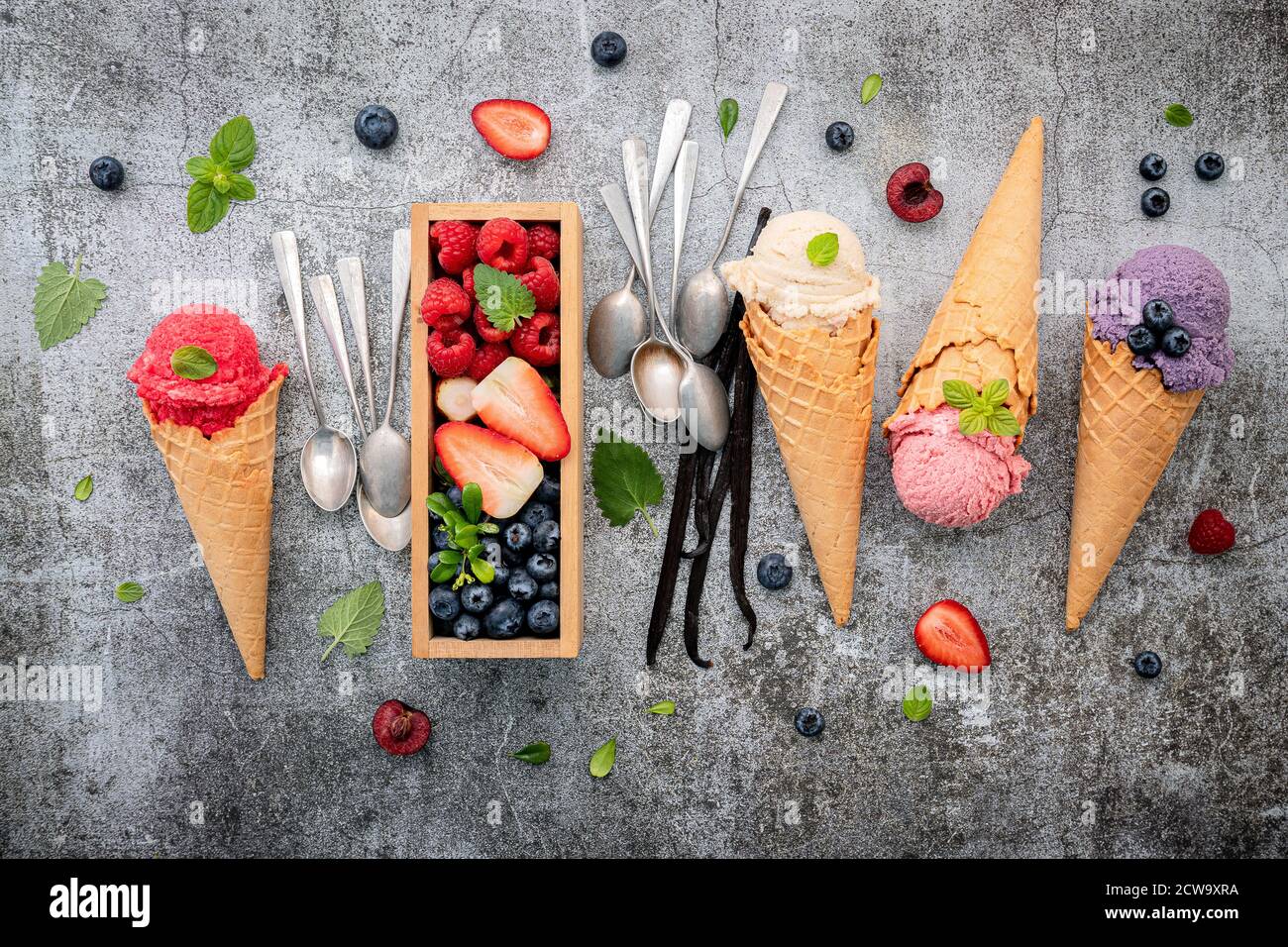 Eis Mit Langen Zapfen
