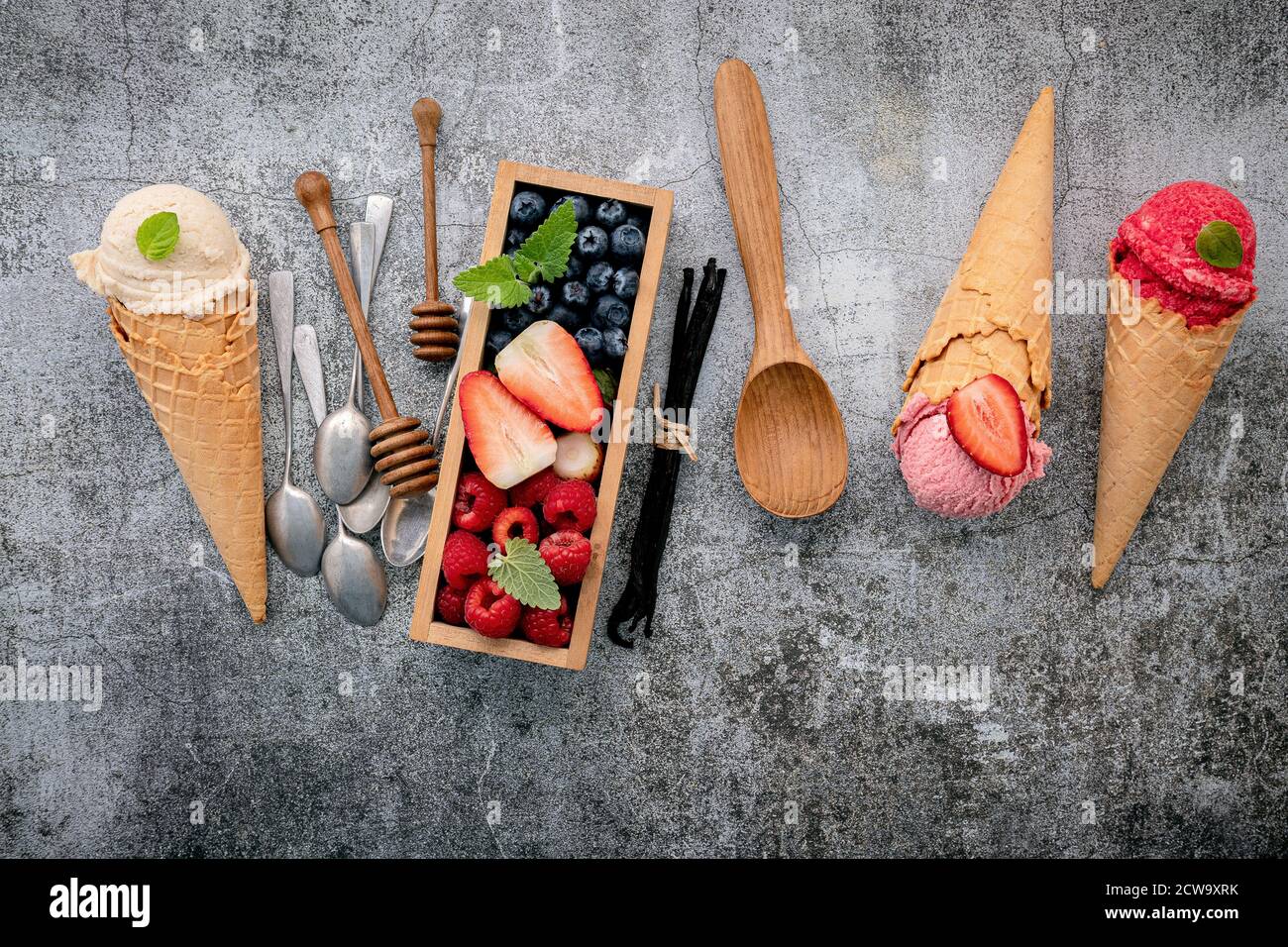 Eis Mit Langen Zapfen