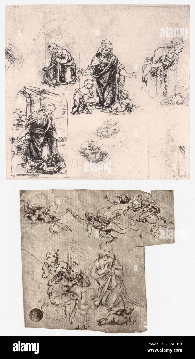 Christentum bibel italien kunst jesus mary geschichte historisches archiv archiv -Fotos und ...