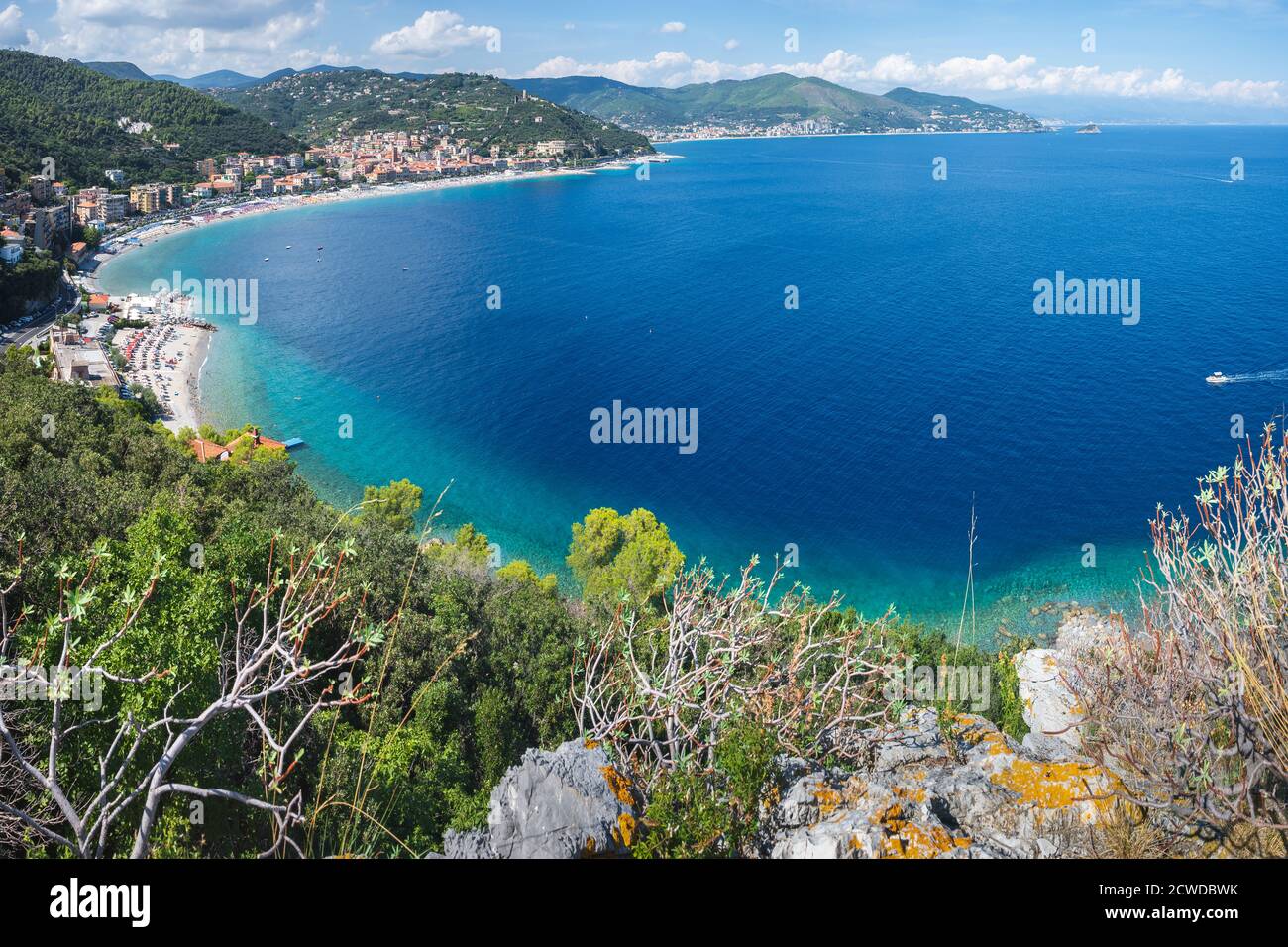 Castle Noli Liguria Italy Stockfotos und -bilder Kaufen - Alamy