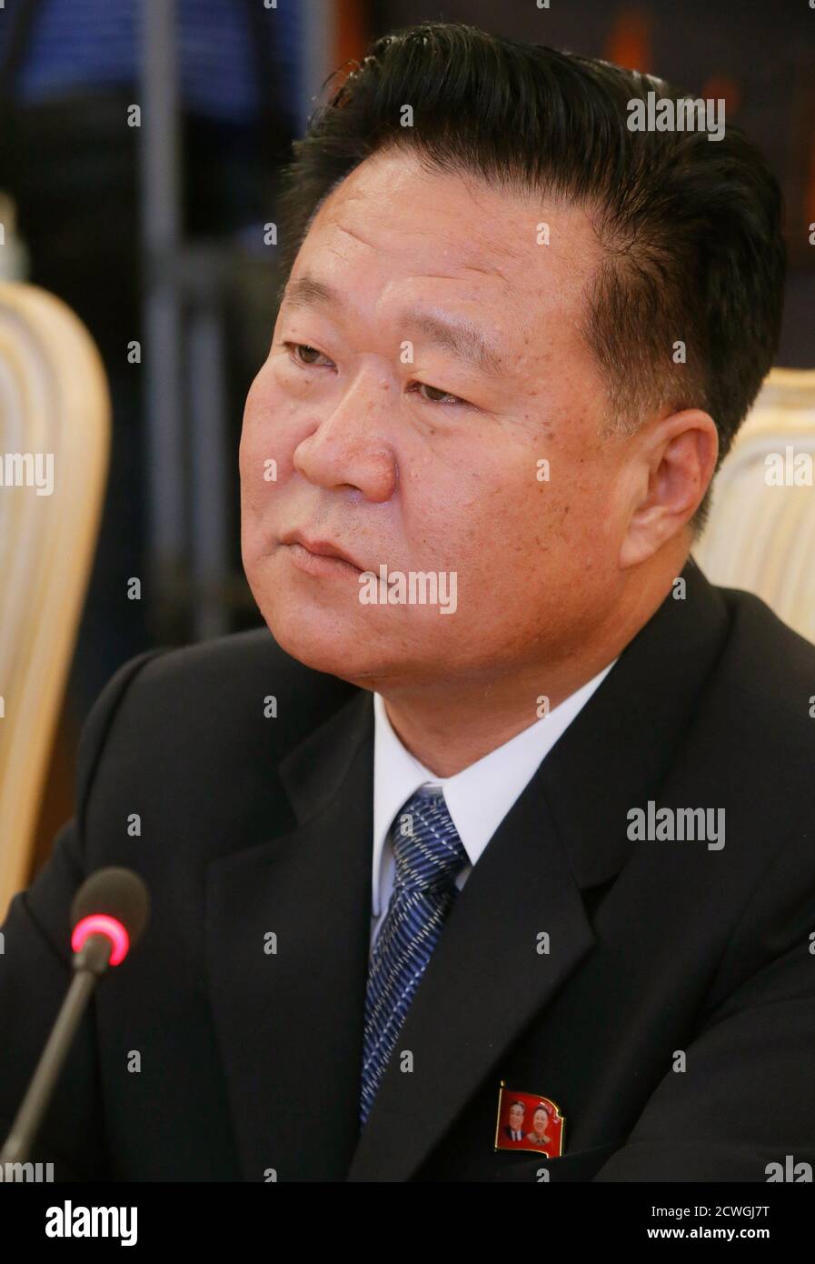 Choe Ryong Hae Stockfotos und -bilder Kaufen - Alamy